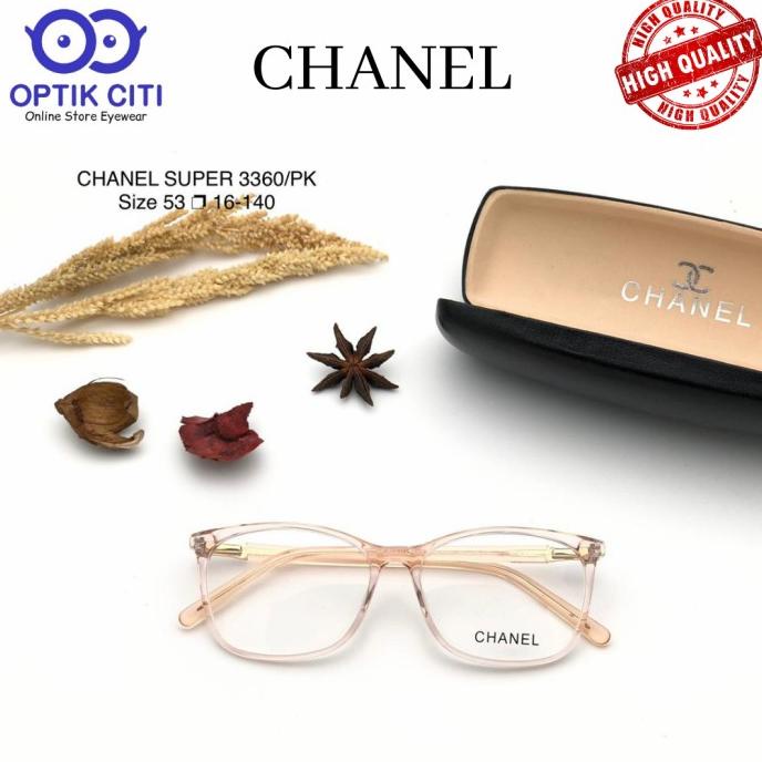 Jual Frame Kacamata Wanita Chaneel 3360 Premium Grade Original | Shopee ...