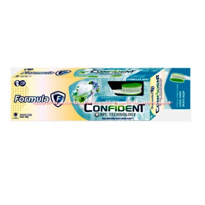 Jual Formula Confident Extreme Cool 160gr Sensation Fresh Pasta Gigi ...