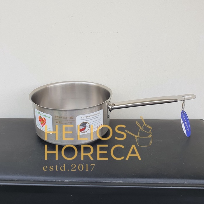 Jual Bima Chefs Shallow Sauce Pan 16cm Panci Susu Panci Saus SUS-304 ...