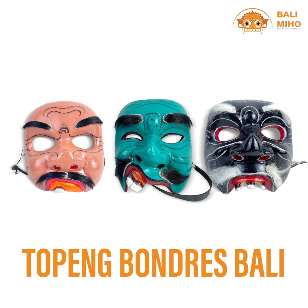 Jual Topeng Bondres - Topeng lawak Bali - Topeng bibir sumbing - Topeng ...