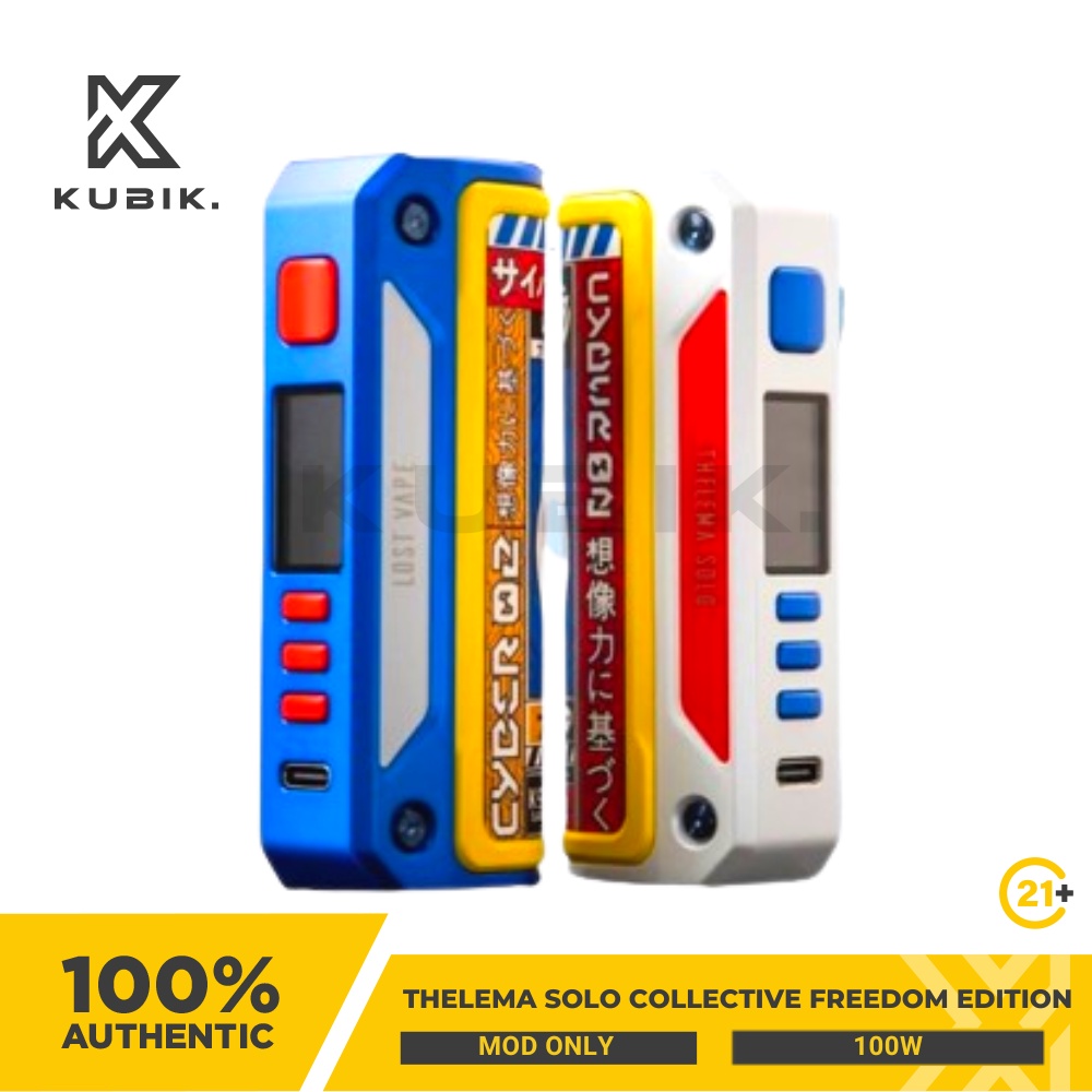 Jual Thelema Solo Collective Freedom Edition 100W MOD ONLY By Lost Vape ...