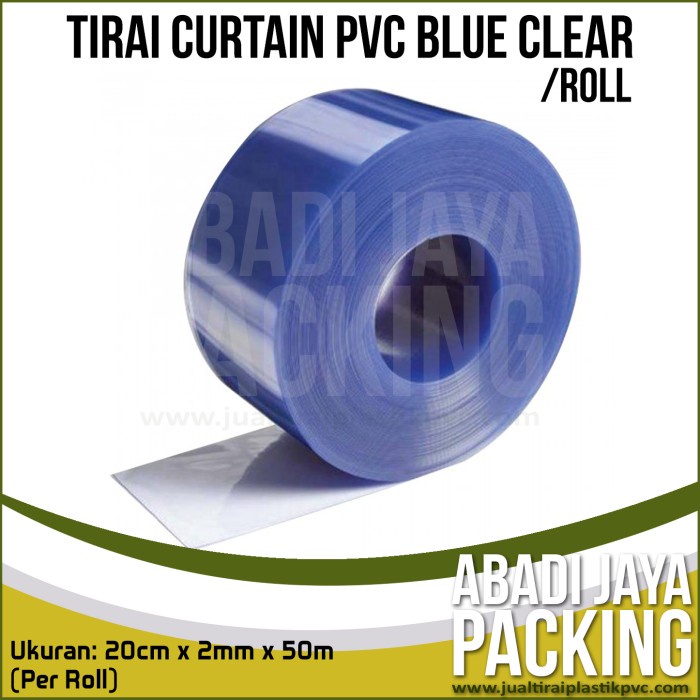 Jual PVC STRIP CURTAIN / TIRAI PVC WARNA CLEAR 20CM | Shopee Indonesia