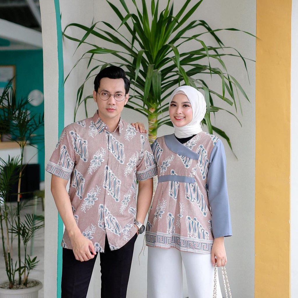 Jual Benang Raja Batik Couple Pria Wanita Motif PKKT | Shopee Indonesia
