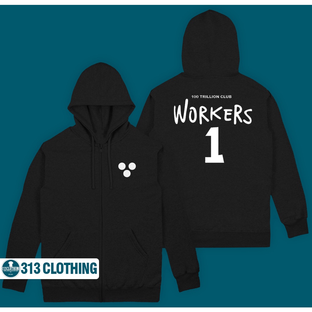 Jual Jaket Hoodie Zipper Workers Lookism Hoodie Ilhaehwe Workers Yujin ...