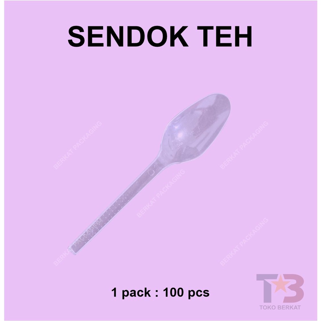 Jual Sendok Teh isi 100 pcs / Sendok Plastik Kecil / Sendok Jagung ...