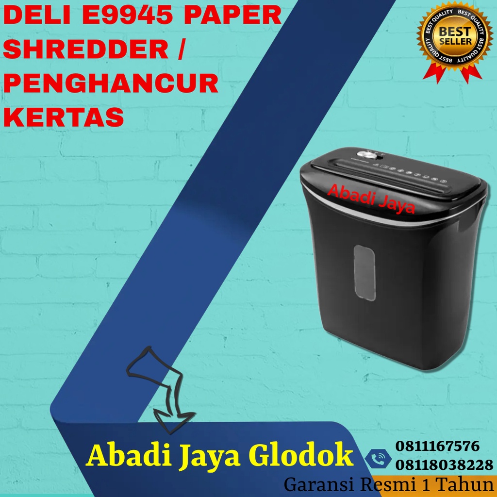 Jual DELI E-9945 PAPER SHREDDER | Shopee Indonesia