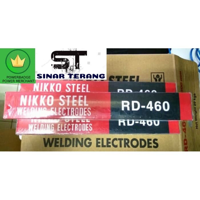 Jual Kawat Las Nikko Steel Rd-460 Ukuran @ 2.0 X 300 Mm | Shopee Indonesia