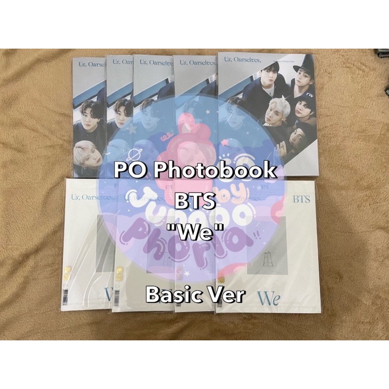Jual [GO] PO PHOTOBOOK BTS "WE" Basic | Shopee Indonesia