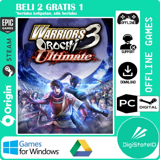 Jual Game PC Warriors Orochi 3 Ultimate Definitive Edition | Shopee Indonesia