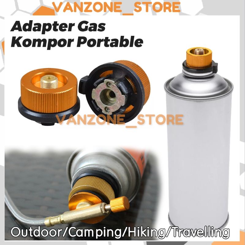 Jual Adapter Tabung Gas Kaleng Kompor Gunung Kepala Adaptor Burner Head ...