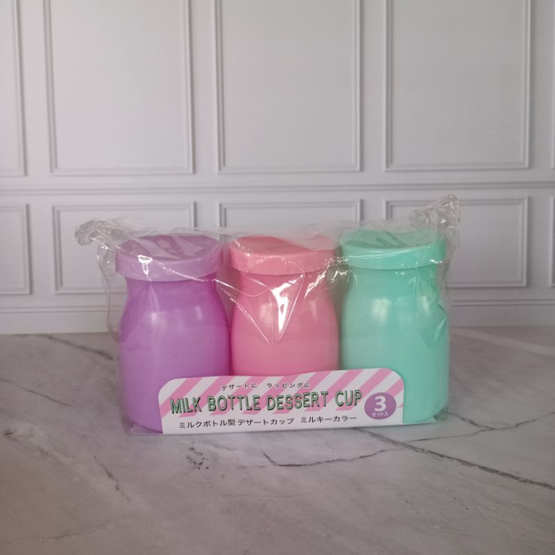Jual Daiso Seria Watts Japan - Bottle Pudding - Wadah Pudding - Cup ...