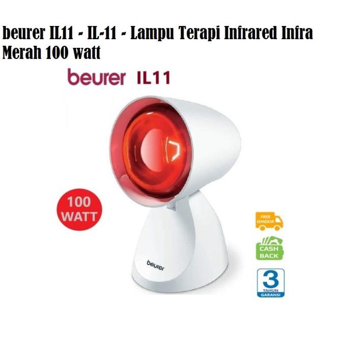 Jual Beurer IL11 - IL-11 - Lampu Terapi Infrared Infra Merah 100 watt ...