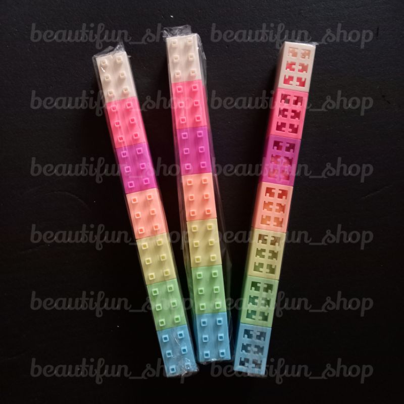 Jual Stabilo lego | highlighter 3D tumpuk lego | stabilo lucu estetik ...