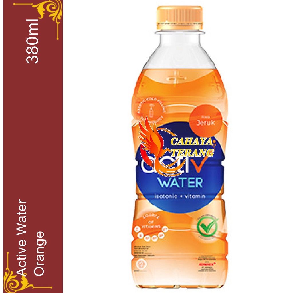Jual Active Water Orange 380 ml | Shopee Indonesia