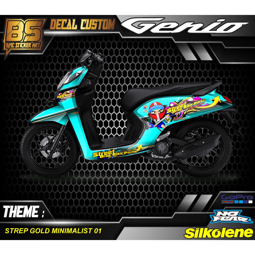 Jual DECAL STICKER MOTOY HONDA GENIO FULLBODY/DEKAL STIKER HONDA GENIO ...