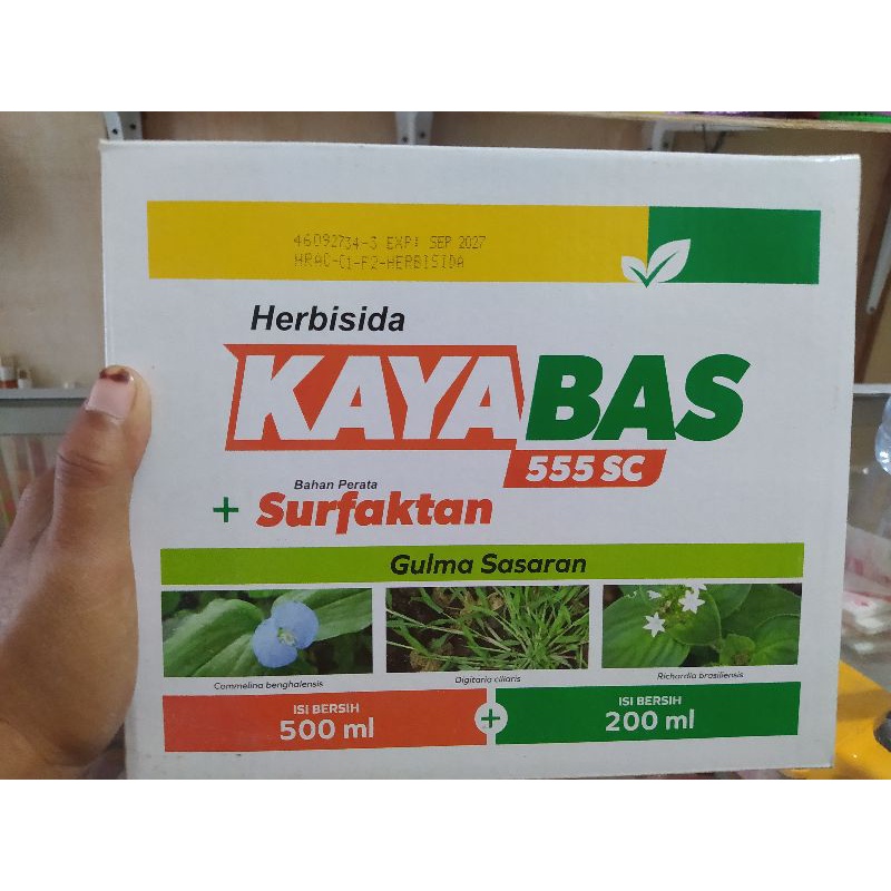 Jual HERBISIDA KAYABAS 555 SC | Shopee Indonesia