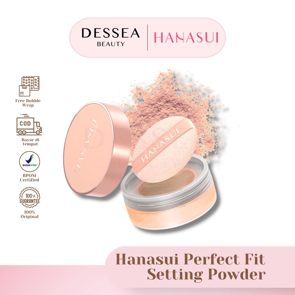 Jual HANASUI Perfect Fit Setting Powder | Loose Powder | Bedak | Shopee ...