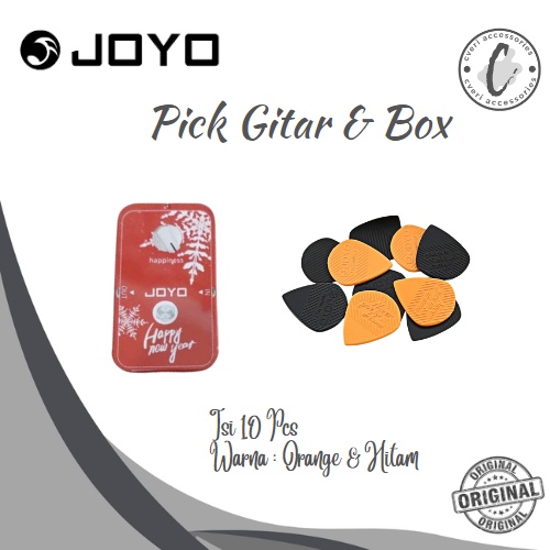 Jual Pick Gitar Joyo Pick Box Isi 10 Pcs | Shopee Indonesia