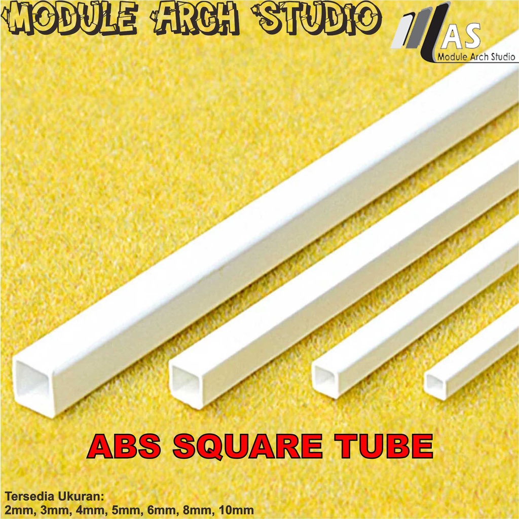 Jual ABS Square Tube - Maket Pipa Kotak - Stick Plastik Kotak | Shopee ...