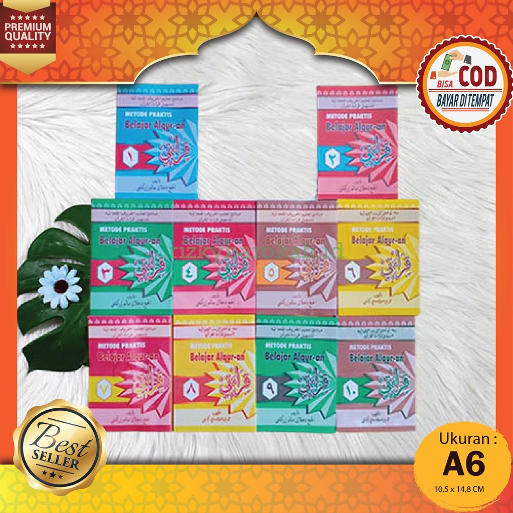 Jual Metode Praktis Belajar Al Quran Qiroati Qiraati Qiroat Qiraat ...