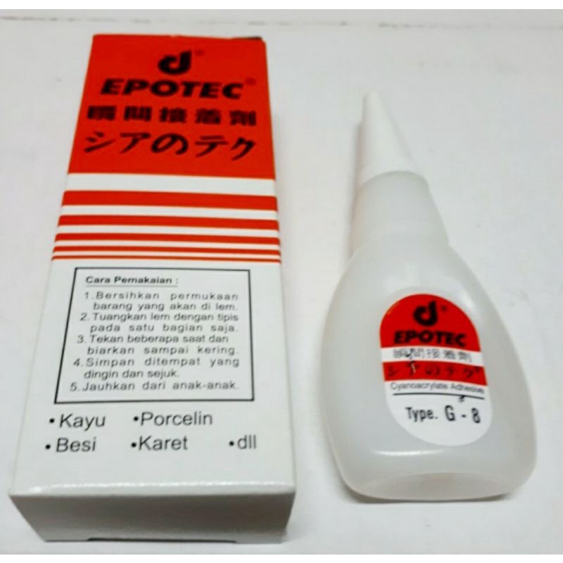 Jual LEM KOREA EPOTEC LEM SERBAGUNA | Shopee Indonesia