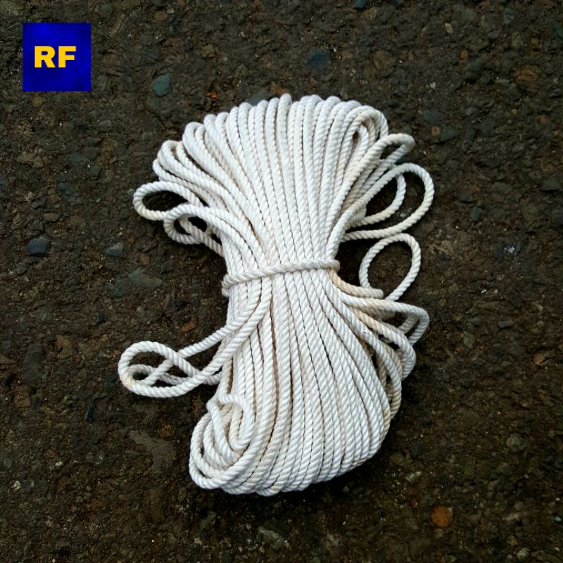 Jual tali tambang tali pramuka tali ikat barang mobil bahan katun ...