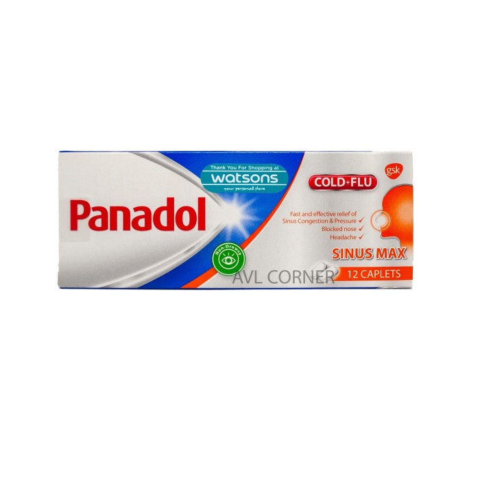 Jual Panadol Sinus Max Cold + Flu / Obat Flu / Sinus / Demam / Pilek ...