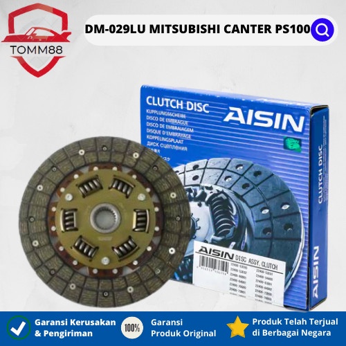 Jual AISIN CLUTCH DISC DM-029LU KAMPAS KOPLING MITSUBISHI CANTER PS100 /100% ORIGINAL | Shopee ...