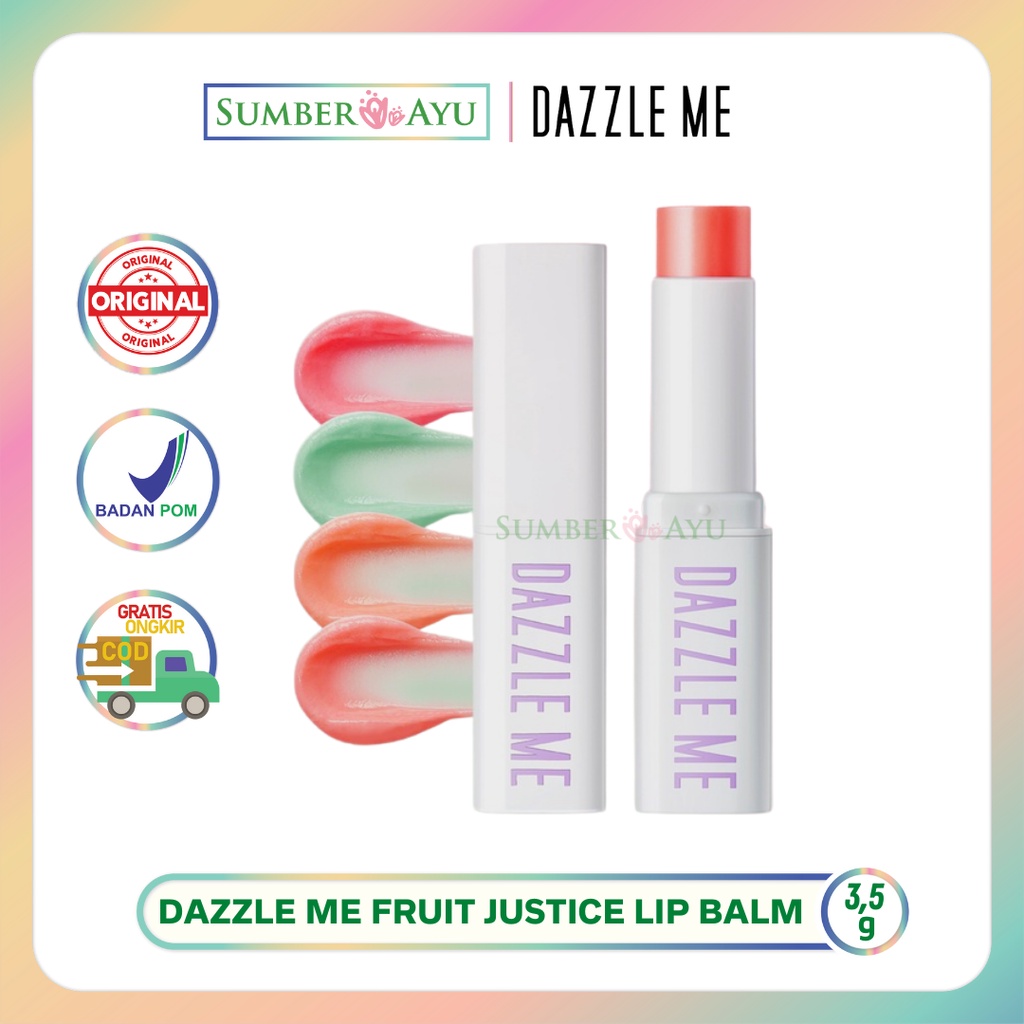 Jual M - SUMBER AYU DAZZLE ME Fruit Justice Lip Balm | Shopee Indonesia