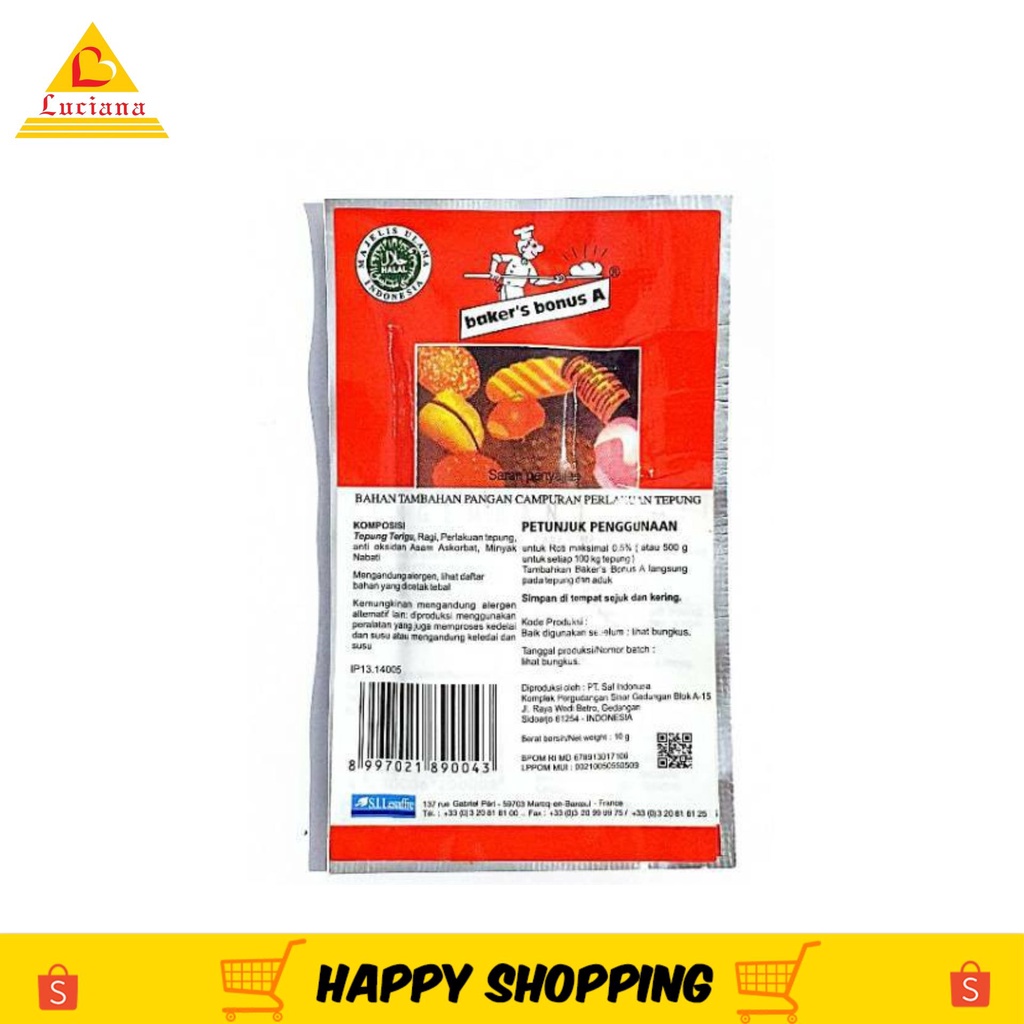 Jual Bakers Bonus Improver 10gr | Shopee Indonesia