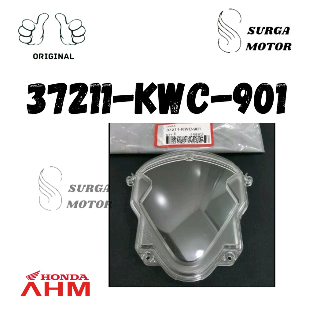 Jual Mika Lensa Kaca Speedometer CS1 Original AHM 37211-KWC-901 KWC ...