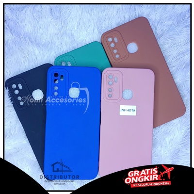 Jual INFINIX HOT 9 softcase pro camera macaron case candy softcase ...