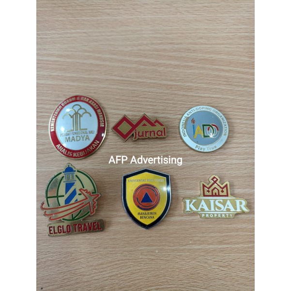 Jual Pin enamel custom / pin kuningan custom / pin custom magnet ...