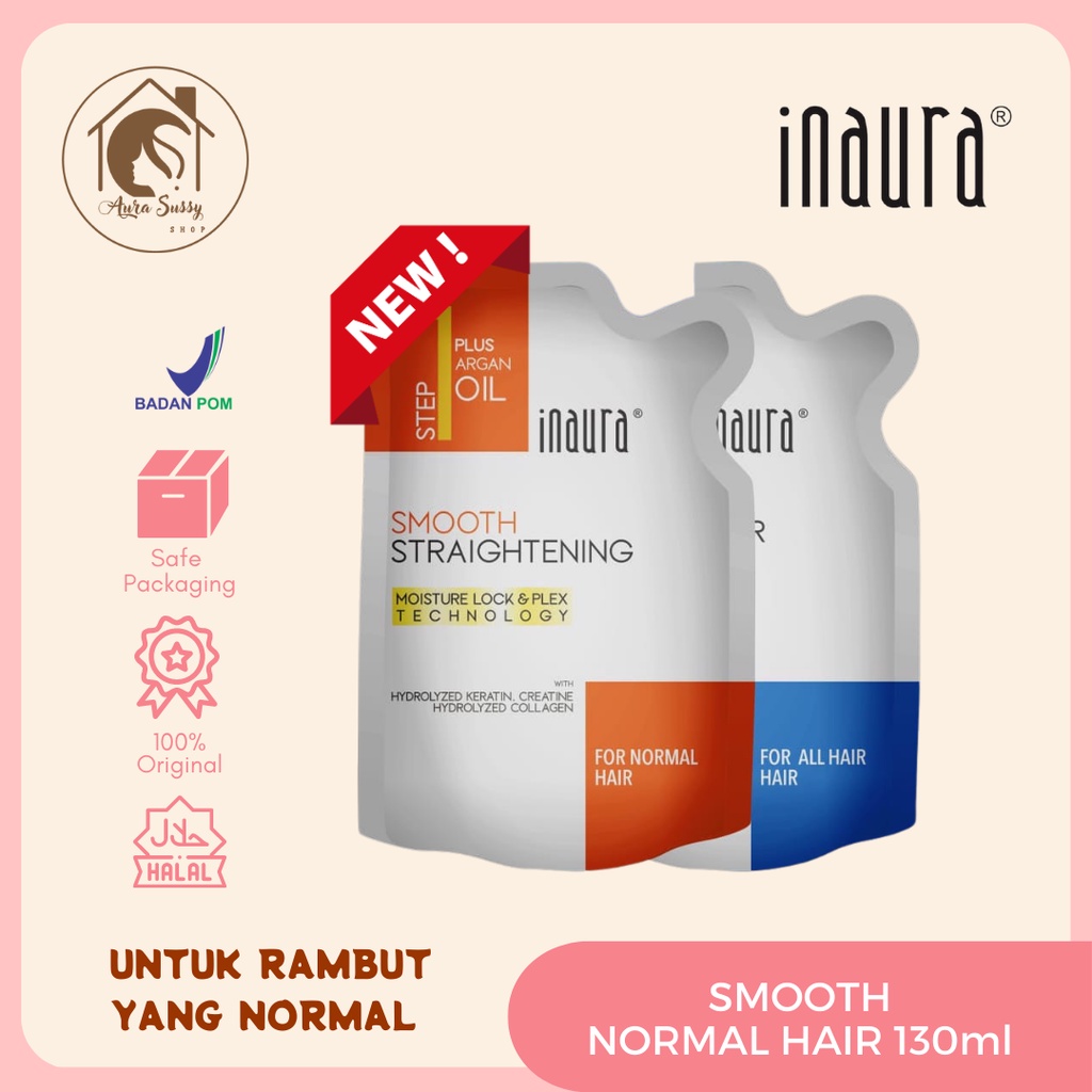 Jual INAURA Magia Straight Smoothing Keratin System 130ml | Shopee ...