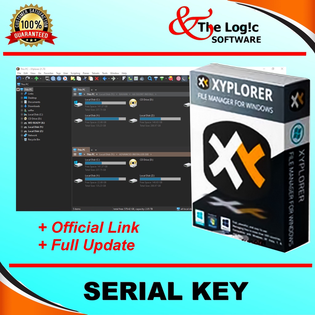 Jual XYplorer Pro Key - Dual Pane File Manager | Shopee Indonesia