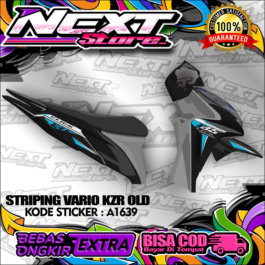 Jual STRIPING VARIO KZR MINIMALIS CLICK STYLE YANG LAGI RAME SUDAH ...