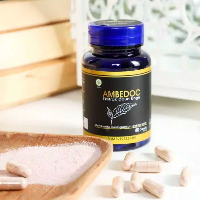 Jual AMBEDOC Asli Original 100% Obat Herbal Wasir Ambeien, Ekstrak Daun ...
