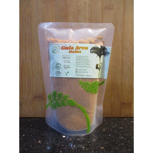 Jual GULA AREN HALUS LINGKAR ORGANIK 200 gram | Shopee Indonesia