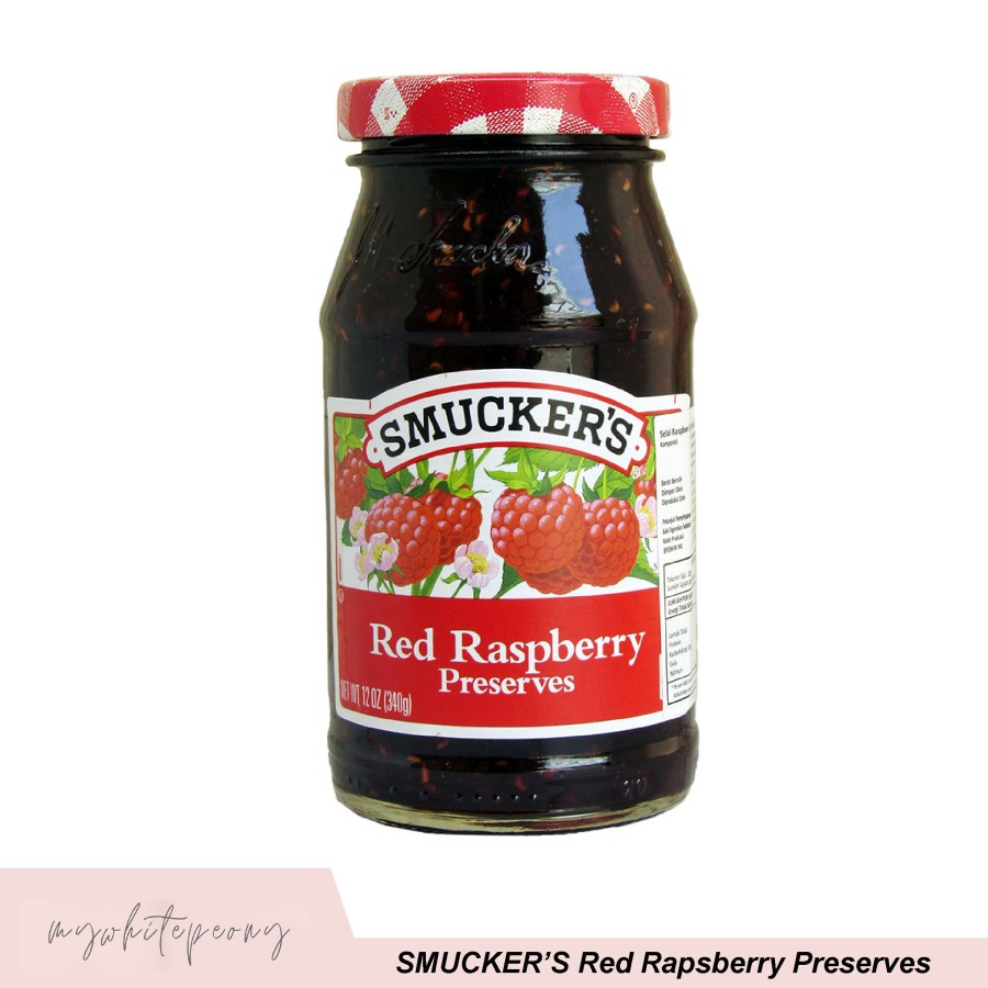 Jual Selai Raspberry / Red Raspberry Jam SMUCKERS / SMUCKER'S 340 gr ...