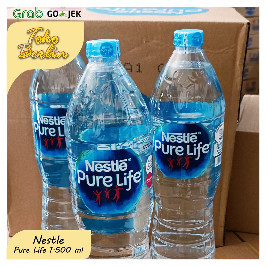 Jual NESTLE PURE LIFE 1500 ML ISI 12 BOTOL AIR MINUM MINERAL | Shopee ...