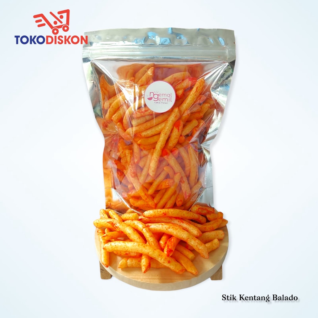Jual Stik Kentang Balado Homemade SPicy Potato Stick / Premium | Shopee ...