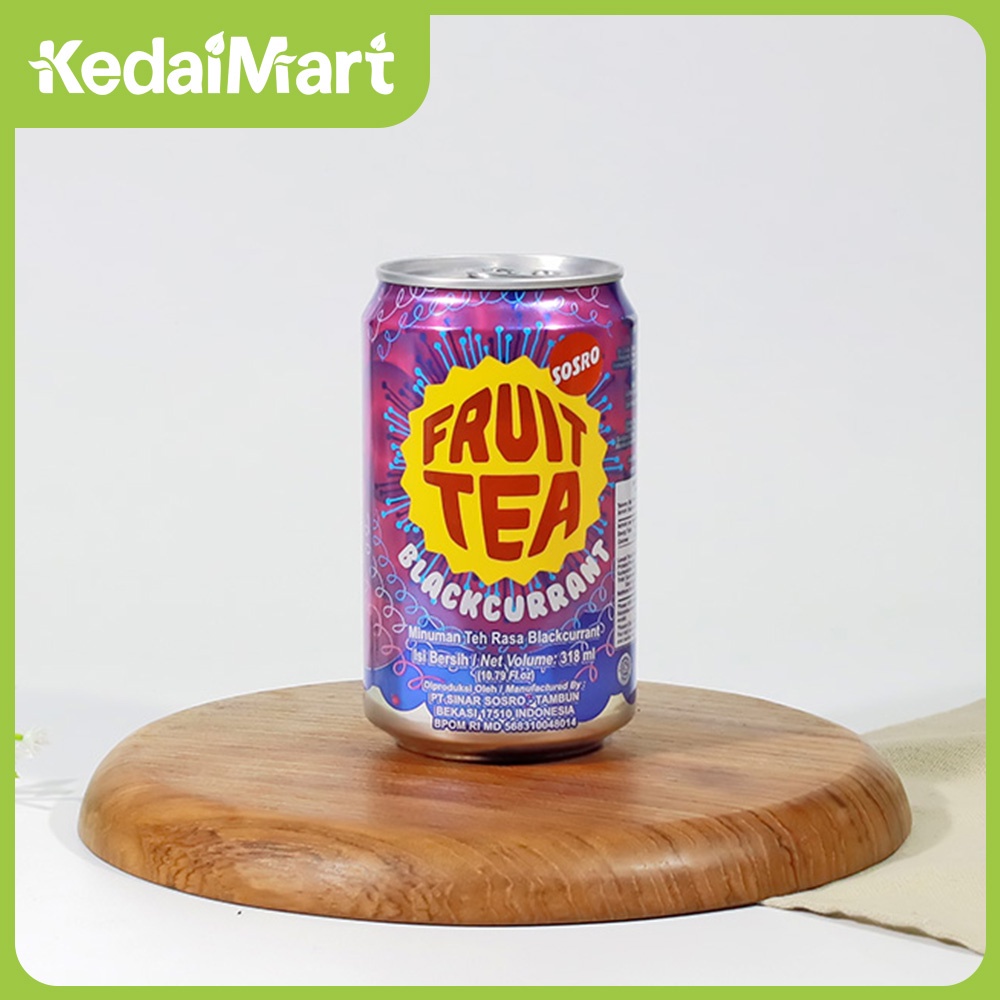 Jual Fruit Tea Blackcurrant Kaleng 318 ml | Shopee Indonesia
