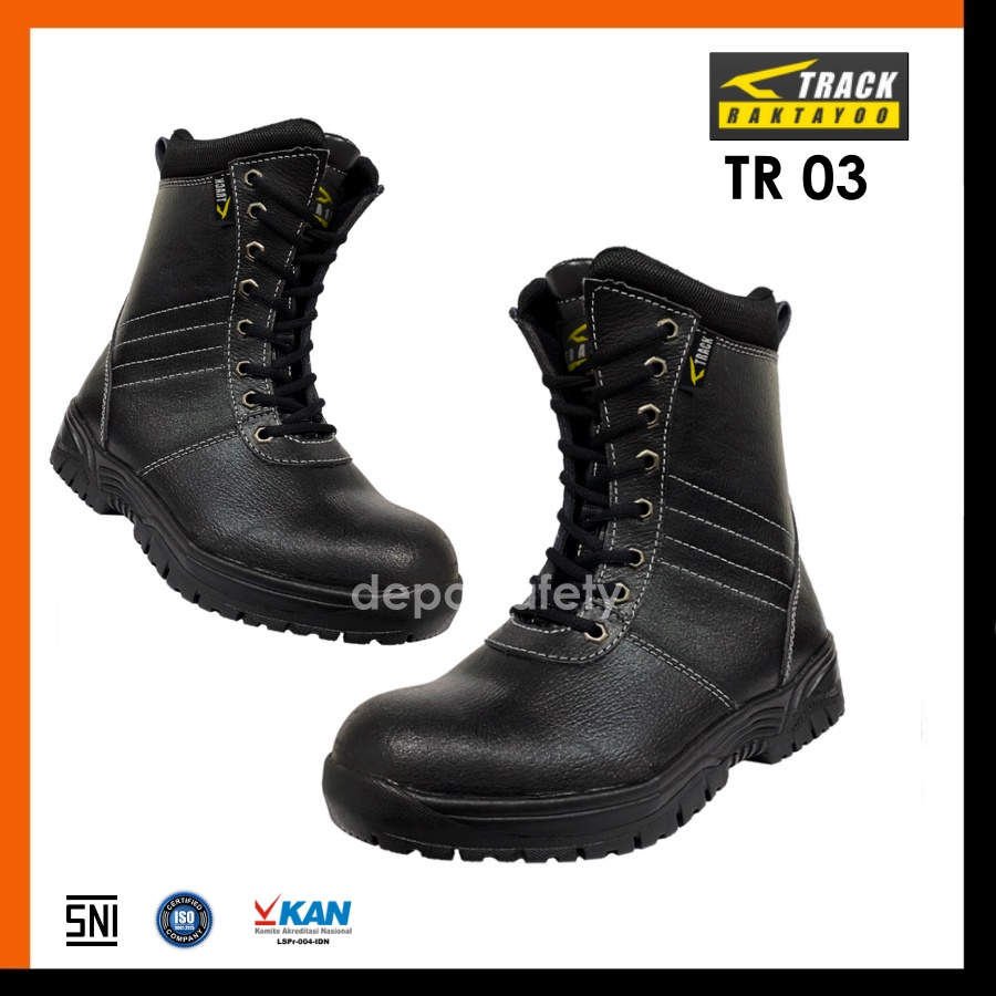 Jual Sepatu PDL Safety Security Satpam Track Racktayoo TR 003 Original ...