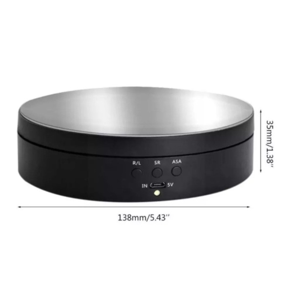 Jual Unik Stand Display Meja Rotating Base alas Putar Fotografi Video ...