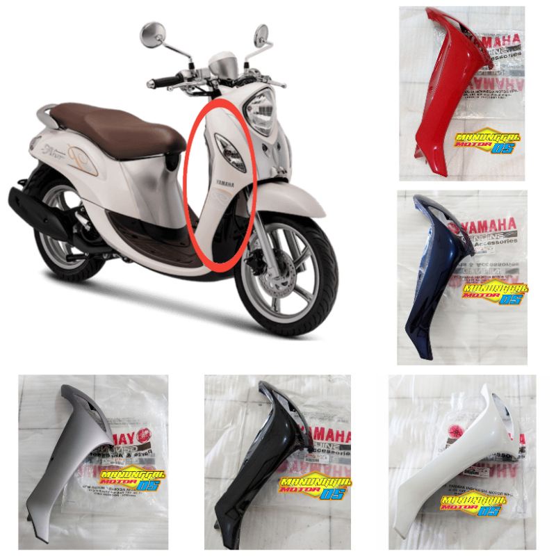 Jual Leg Shield, Sayap Body Depan Samping Fino Fi 115, 125 Grande Kanan ...