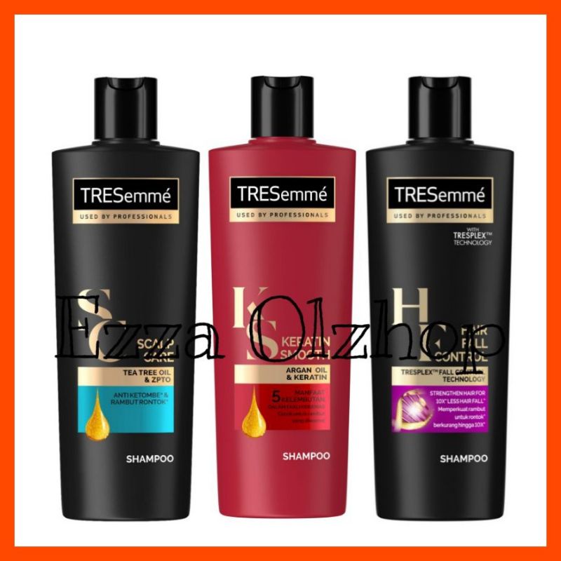 Jual Tresemme Shampoo Keratin Smooth Hair Fall Control Scalp Care