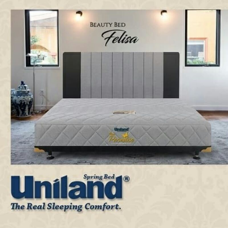 Jual KASUR SPRINGBED UNILAND SET BEAUTYBED FELISA | Shopee Indonesia