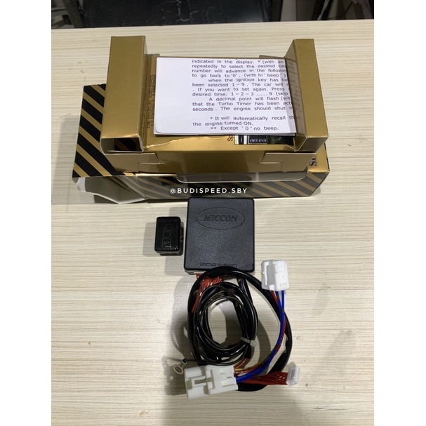 Jual Turbo Timer Miccon Thailand Innova Reborn Plug and Play | Shopee ...