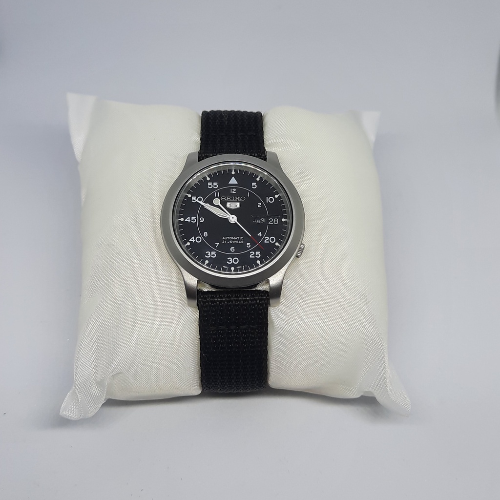 Jual Seiko 5 Automatic SNK809K2 Military Black Dial SNK809 SNK803 ...