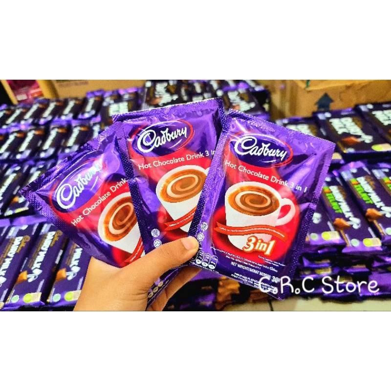 Jual Cadbury Drink Sachet - Cadbury choco drink - Cadbury drink 30gram ...